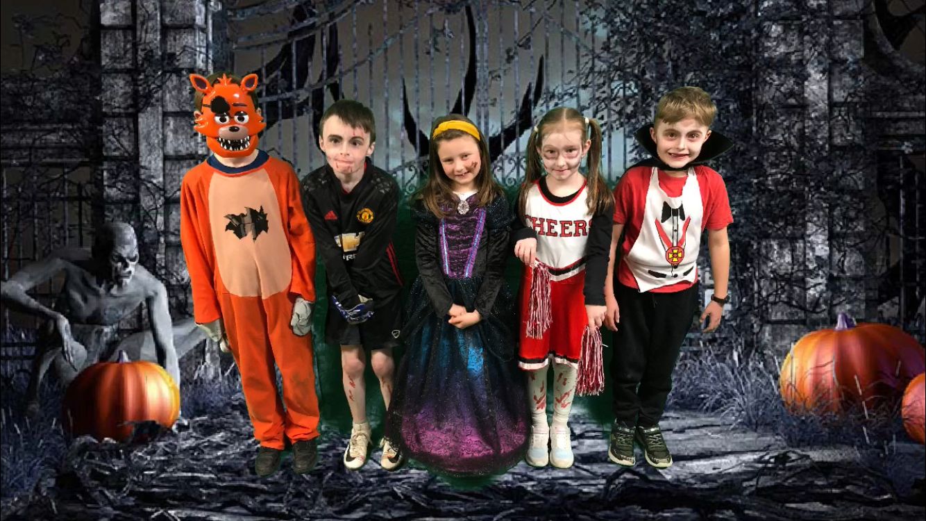 Halloween dress up day!